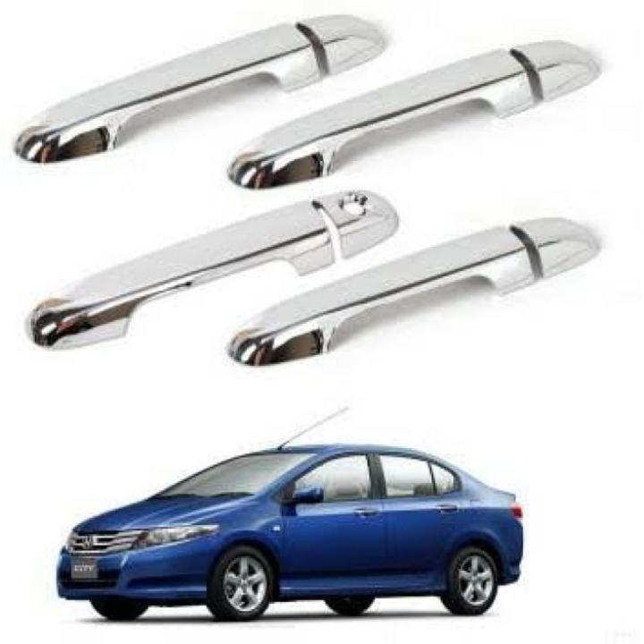 Chrome Door Handles For Honda City (2009to2021)premium Quality | Daraz.pk