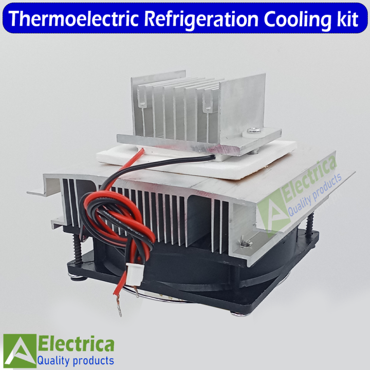 12v DIY thermoelectric peltier refrigeration kit with 12706 peltier Electronic Car Refrigerator ...