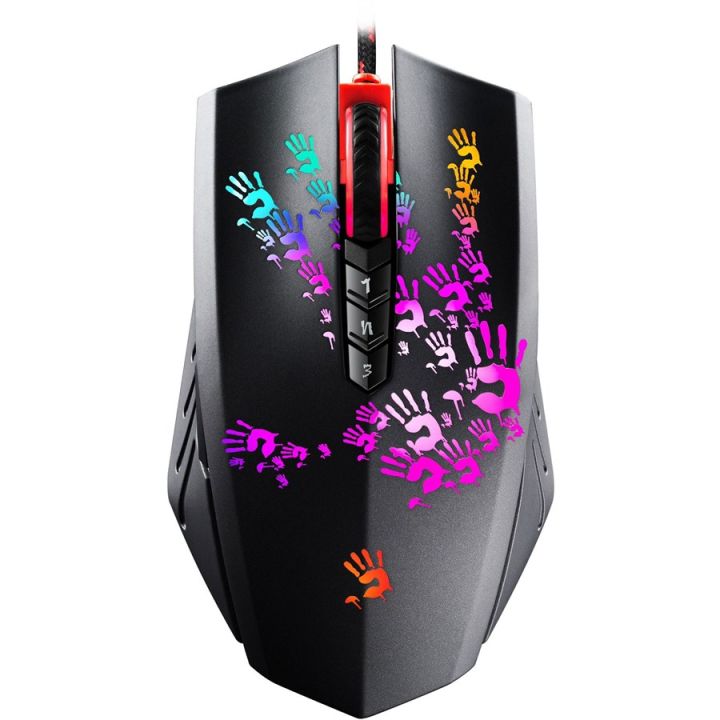 Bloody A60 Light Strike Neon Gaming Mouse (Ultra Core 3 and 4 Activated ...
