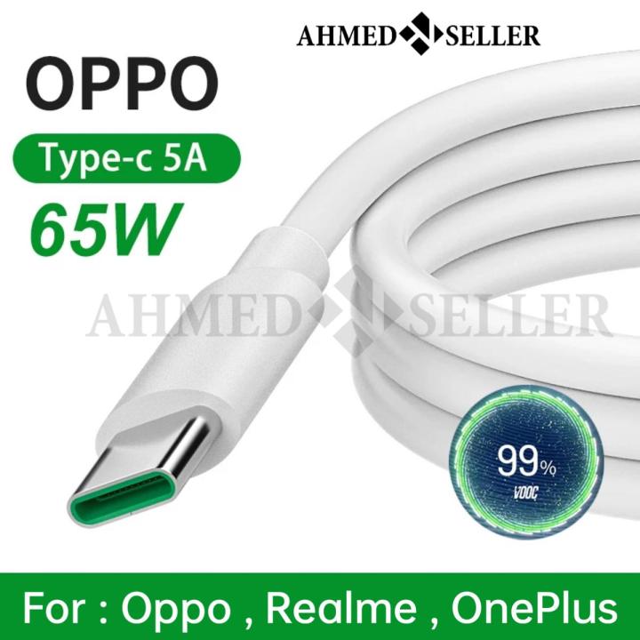 10V/6.5A VOOC USB Type C Cable For Reno Reno 11/ Reno 11F 5G / Reno 12 ...