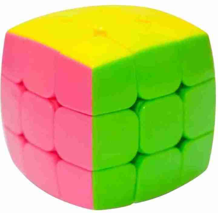 Multicoloured Rubik's Cube Magic Speed Cube Puzzle Toys Rubik's Cube ...