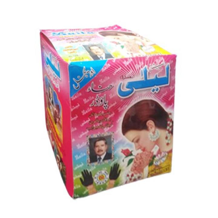 Special Laila HENNA POWDER 1Box in 12 packets | Daraz.pk