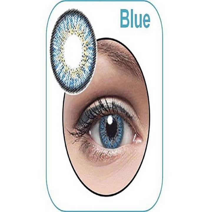 ColorCon Blue Color Contact Lenses with FREE KIT | Daraz.pk