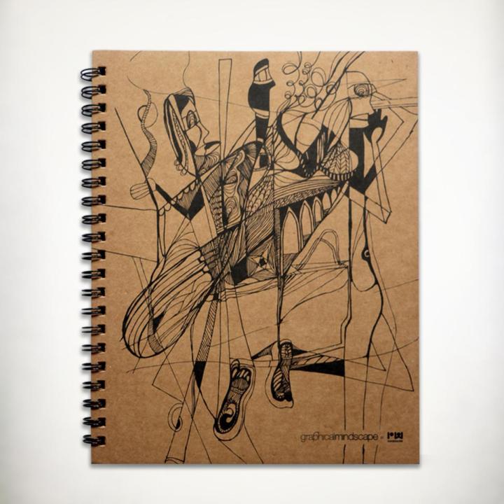 Spiral Notebook A4 - Awam - by PAPERWORK | Daraz.pk