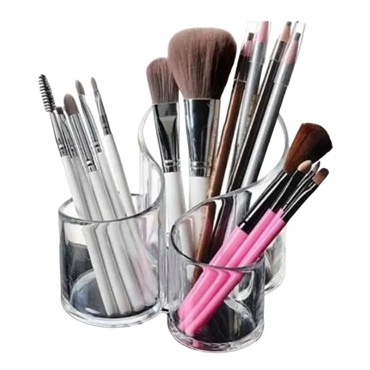 Cosmetic Makeup Organizer Transparent Acrylic Lipstick Holder Display ...