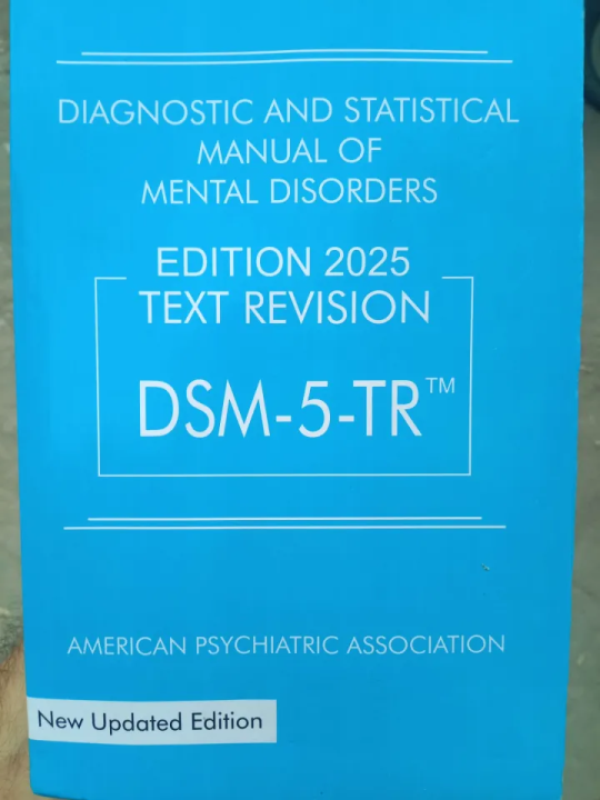 DSM 5 TR Diagnostic and Statistical Manual of Mental Disorders Text ...
