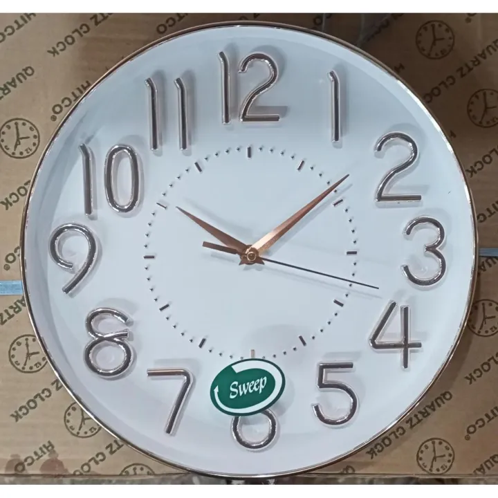 FANCY AND ATTRACTIVE WALL CLOCK STYLISH DESIGN ROUND SMOOTH MACHINE ...