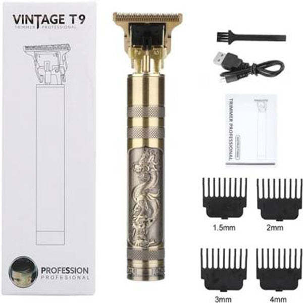 Professional Vintage T-Shaped Blade Hair Clippers for Men , T9 Blade ...