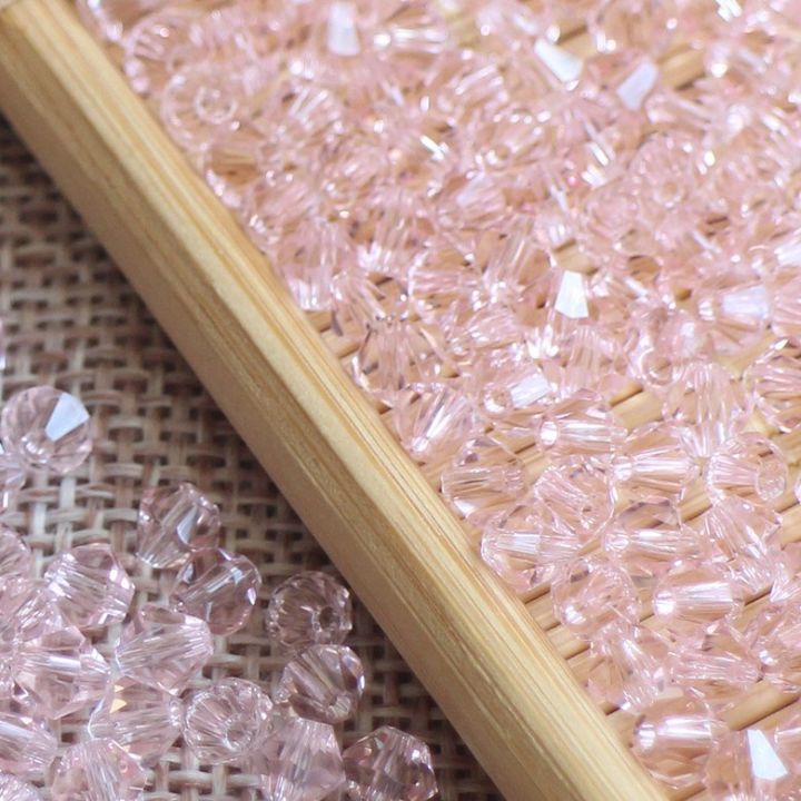 4mm crystal diamond broken beads handmade DIY beaded jewelry knitted ...