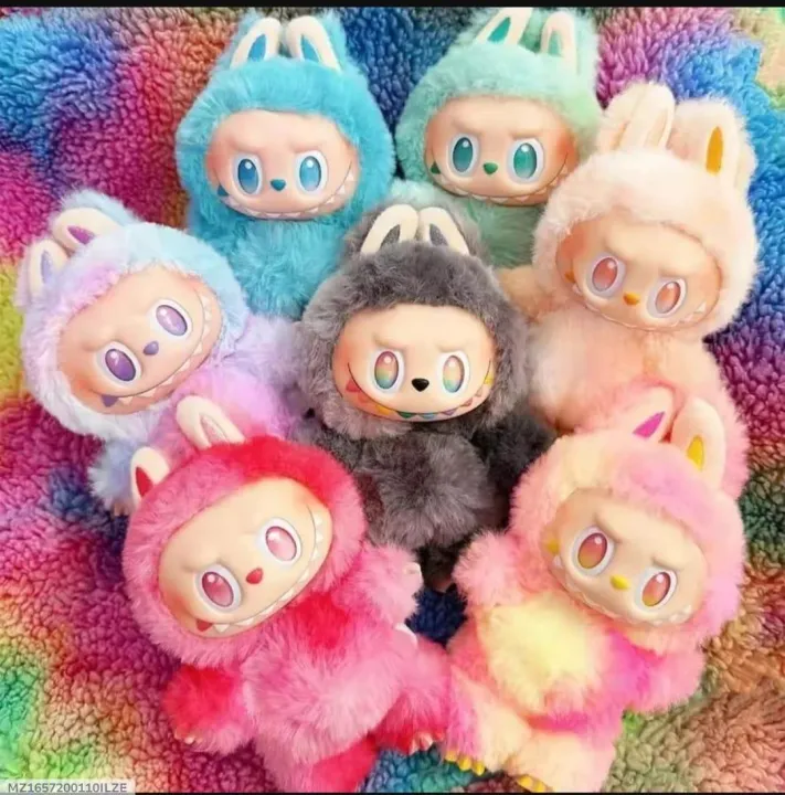 "Reversible Labubu Plush Toy – Double Sided Cute Stuffed Doll for Kids ...