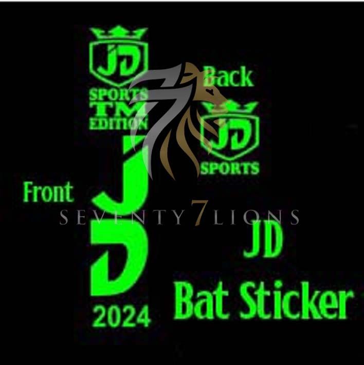 JD Bat Sticker Complete Set for all Type Bats | Daraz.pk