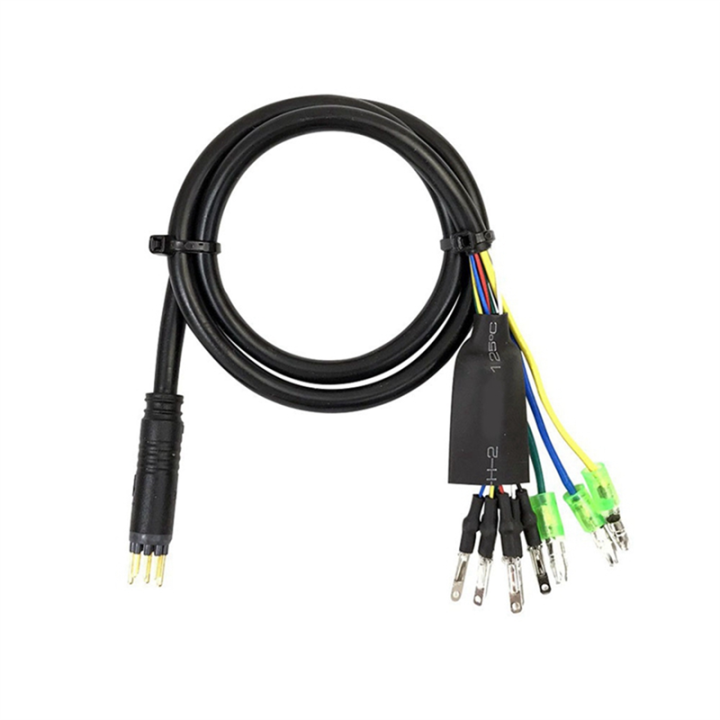 1 PCS 60Cm E-Bike 9Pin Motor Convert Extension Cable Cord Front Rear ...