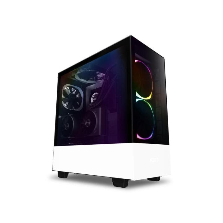 NZXT H510 Elite Mid-Tower Computer Case - Matte White | Daraz.pk