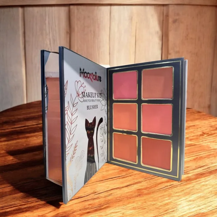 MOCALLURE 5 Pages All-in-One Make-Up Book Palette – Black Version ...