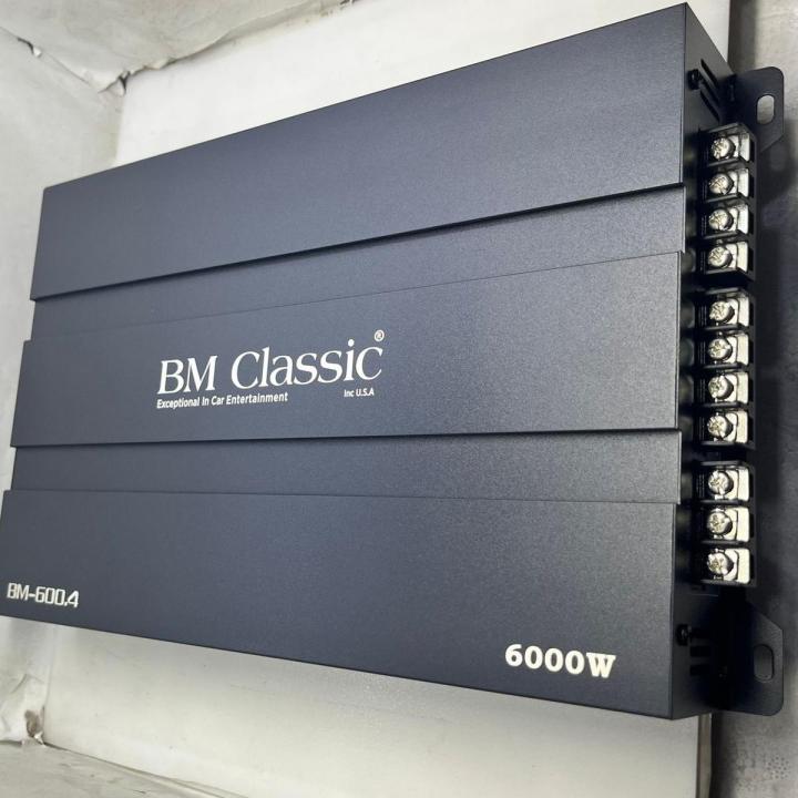 BM-600.4 4-Channel Amplifier, 6000W, Best price in Pakistan. | Daraz.pk