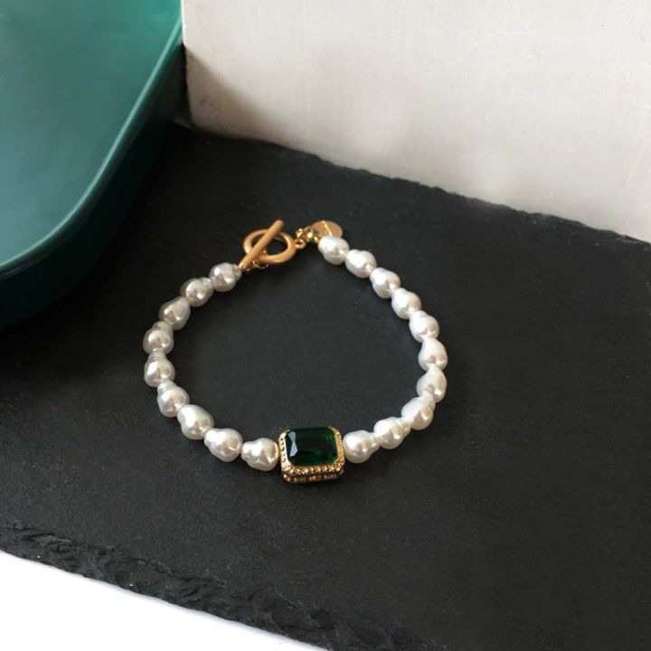 【versatile style】Romantic Sweet Square Female Alloy Bracelet Collarbone ...