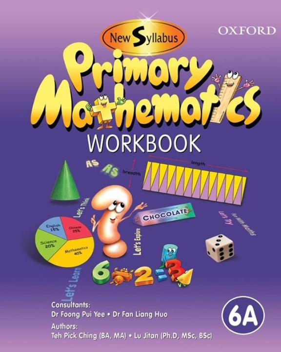 New Syllabus Primary Mathematics Workbook 6A | Daraz.pk