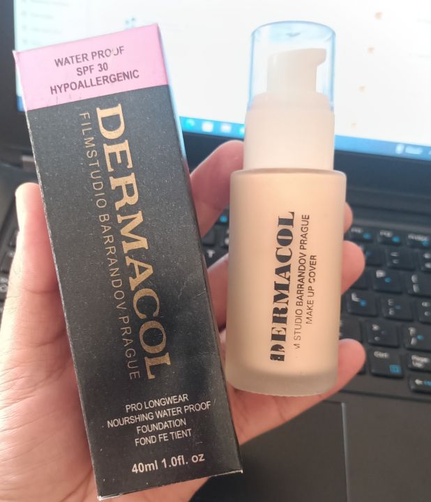 Long-Lasting Liquid Foundation 40ml – Full Skin Coverage, Soft Matte ...