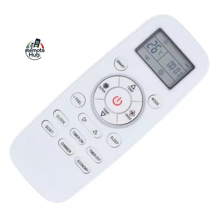 Enviro DC inverter Air Conditioner Remote Control | Daraz.pk