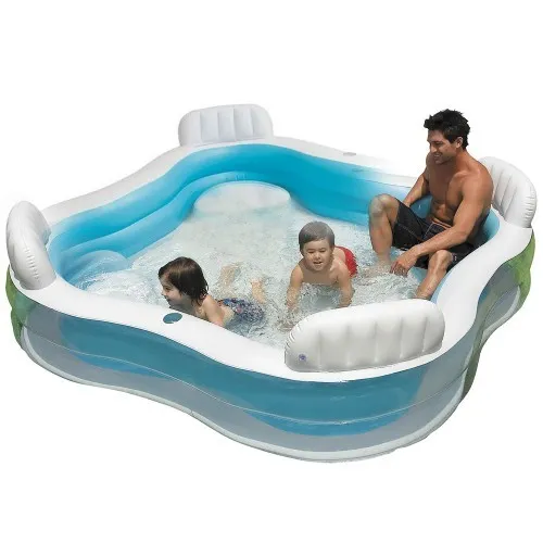 Swim Center Family Lounge Pool | INTEX Coral Reef Snapset Pool ...
