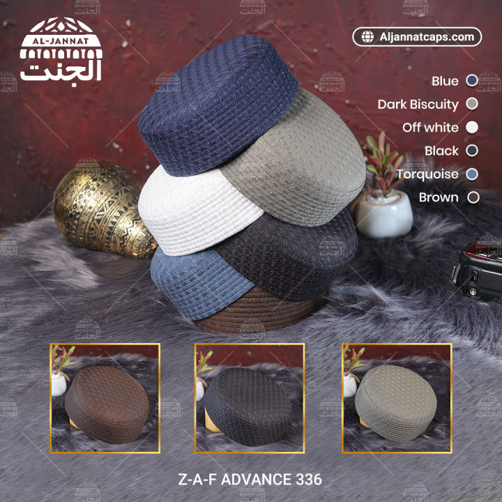 Best Quality Namaz Cap Z-A-F Advance 336 Prayer cap For Men Namaz Topi ...