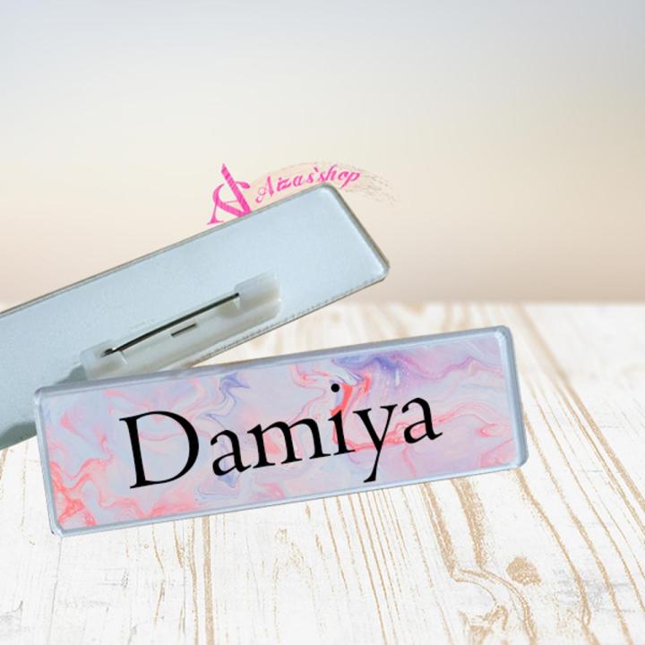 Damiya name badge | Daraz.pk: Buy Online at Best Prices in Pakistan ...