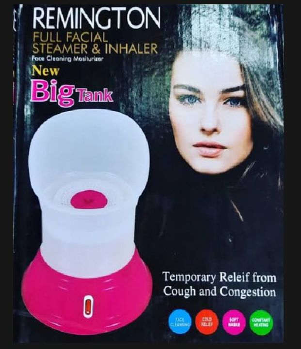 FULL FACIAL STEAMER & INHALER Face Cleaning Mositurizer New Big Tank ...