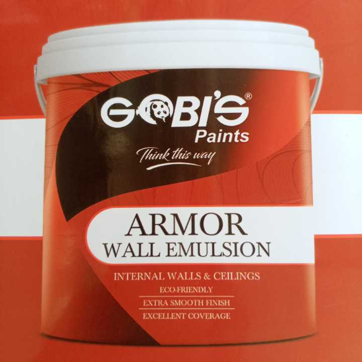 GOBIS ARMOUR Distemper 3.64 Litre (Gallon) Gobis Paints | Daraz.pk