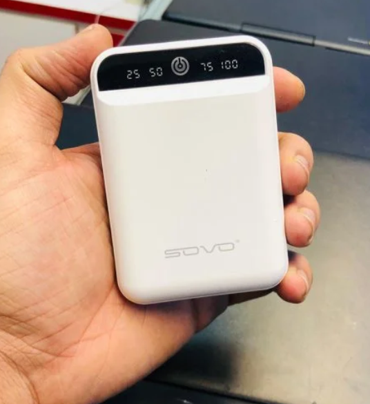 SOVO Mini Power Bank, 6000mAh, Dual USB Output, Best Mini Power Bank ...