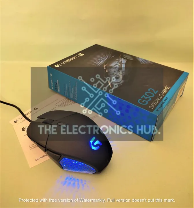 Logitech G302 Daedalus Prime MOBA Gaming Mouse Wired Comfortable USB ...