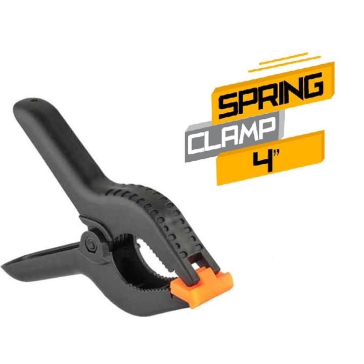 Spring Clamp Clips Heavy Duty Spring Clamps 4" Inch | Daraz.pk