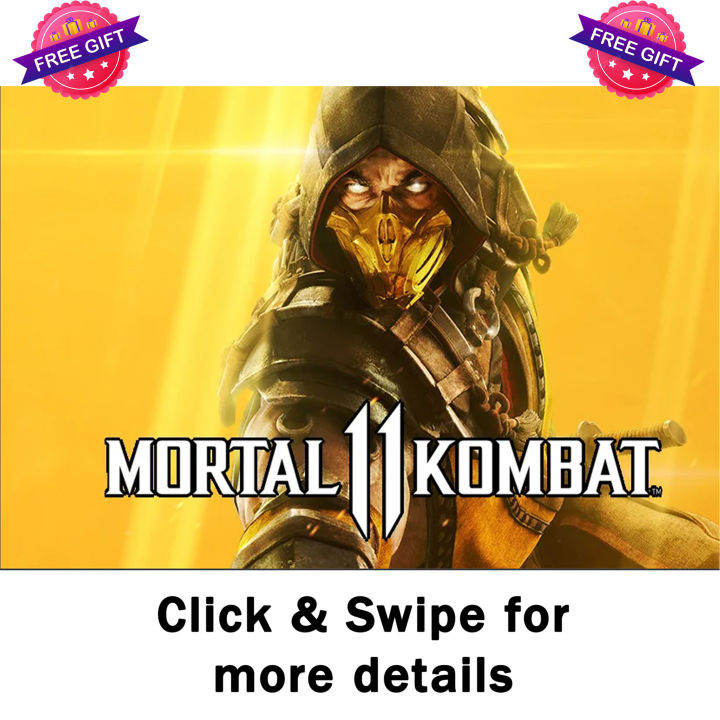 Mortal Kombat 11 Ultimate Edition Game (QR Scan) For PC and Laptop-PC Games | Daraz.pk