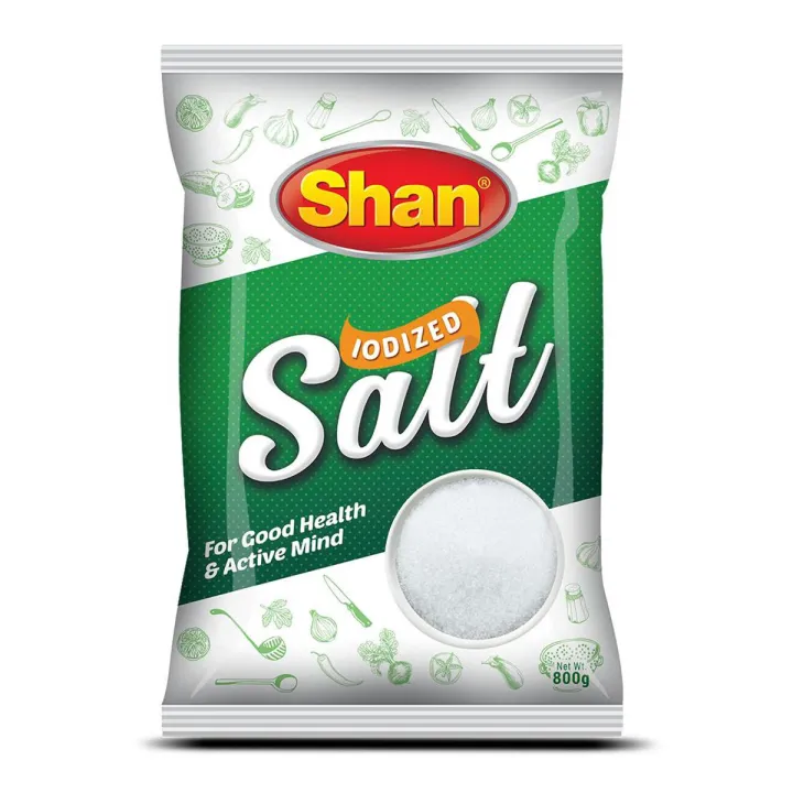 ShanN lodized Salt - 800gm | Daraz.pk