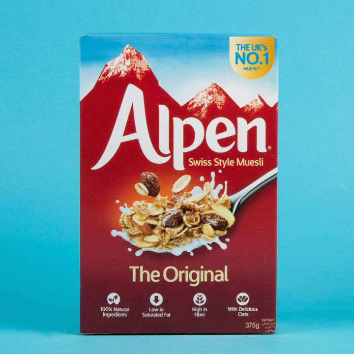 Alpen Original Swiss Style Muesli Cereals 375gm | Daraz.pk