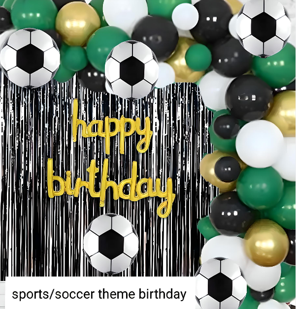 Happy Birthday Sports Theme - Birthday theme for Sports Day - Latex ...