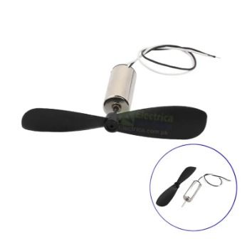 Set of (1pcs / 1 pair )Micro 3V to 9V DC Helicopter/ Drone Coreless ...