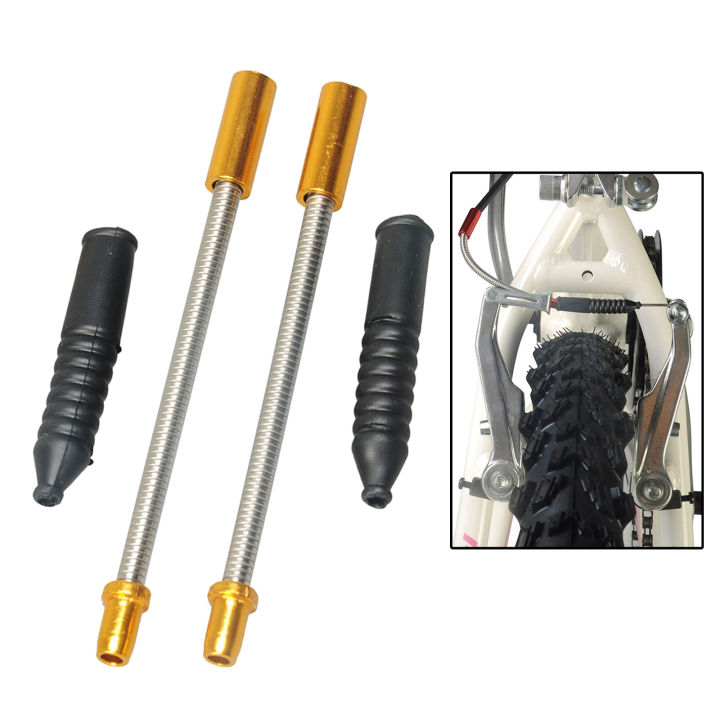 Flexible Stainless Steel Front or Rear Bike Pipe Cable Guide Noodle ...