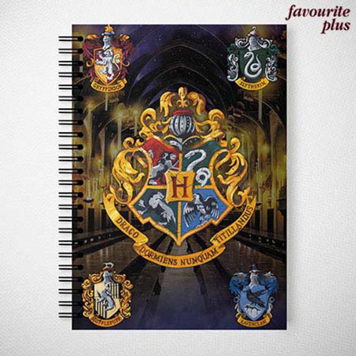 Favourite Plus Harry Potter Custom Printed A4 University Notebook ...