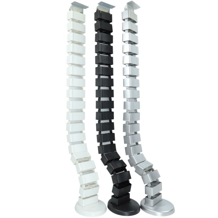 Heavy Duty Adjustable Cable Management Snake. Standing Desk Accessories ...