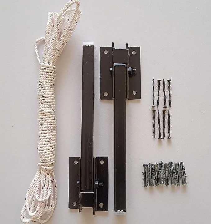 Wall Mounted Clothes Drying Rack 12 Inch ( Select from Variations ...