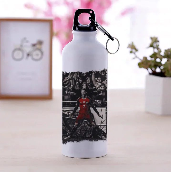 Ronaldo Water Bottle for CR7 Fans Football Lovers Bottle at ...
