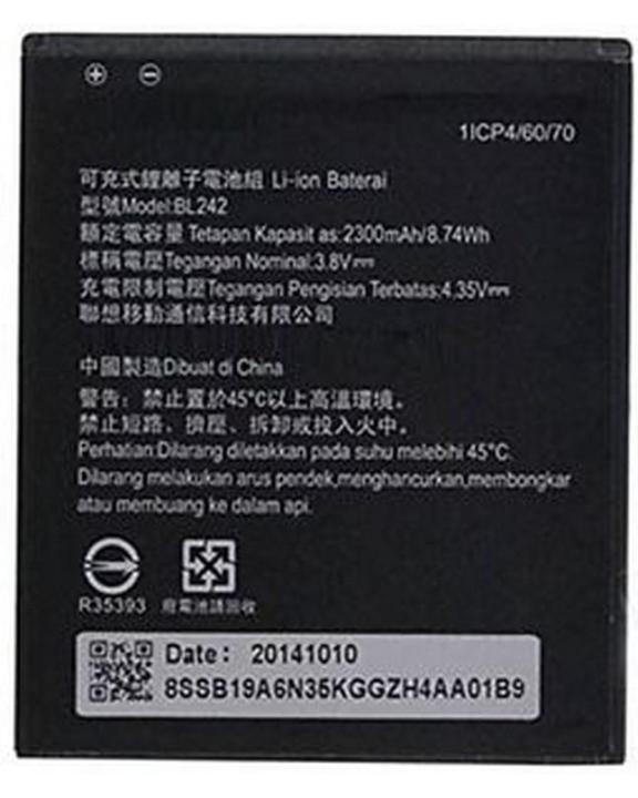 Original Bl 242 Battery Fo K3/K30/A6000/A3860/A3580/A3900/A6010 | Daraz.pk