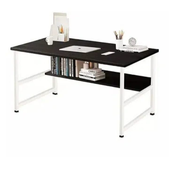 Office Table Study Table Desktop Table With Book Shelf Office Desk Book ...