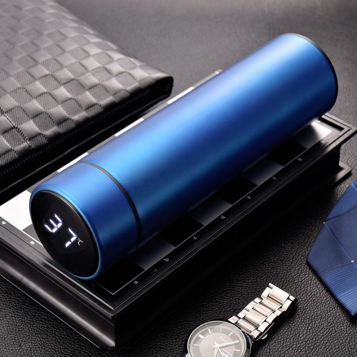 Led water bottle - Smart LED Temperature Display Vacuum Flask Thermos ...