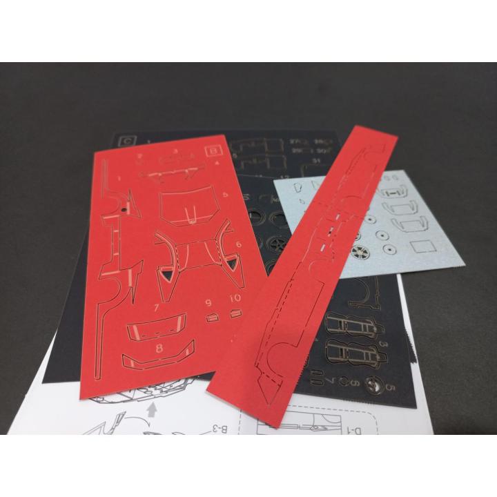 Roadster Car 3D Laser Paper Craft JZ-010, Kids Creative DIY 3D Paper ...