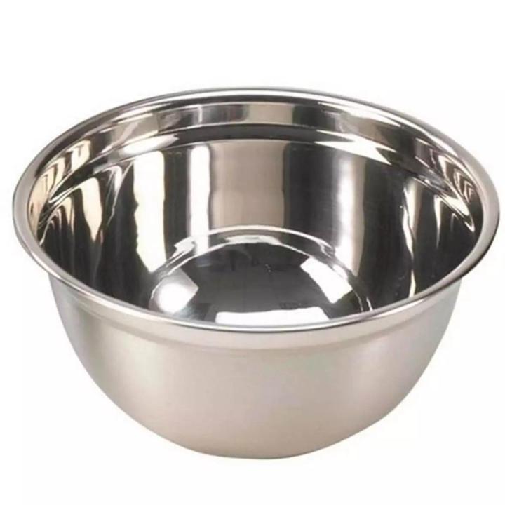 Stainless Steel Mixing Bowl 9 Inch Diameter | Daraz.pk