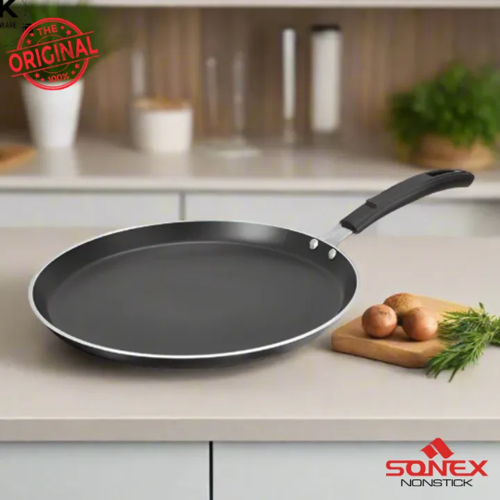 Sonex Elegant 32cm Non-Stick Hot Plate | Premium Quality Roti, Paratha & Pizza Maker | High ...