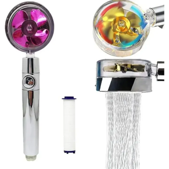 Original Polished Chrome Shower Head Box Packed- Hydro Jet Vortex ...