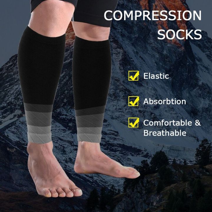 Breathable for Shin Splint Sports Compression Stockings Running Leg ...