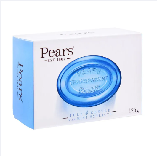 Pears Soap Face & Body Soap Mint Extract – Pure & Gentle Bar Soap ...